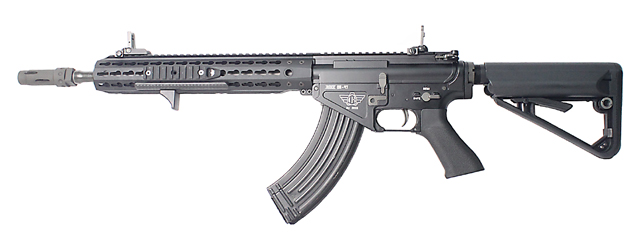 BOLT RECOIL SHOCK BLOWBACK BR47 13 KEYMOD FULL METAL AEG (COLOR: BLACK ...