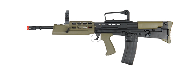 ICS-85 L85 A2 FULL METAL AEG (COLOR: OD GREEN & BLACK) [ICS-85 ...