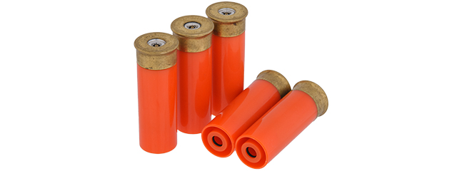 PPS SS-12GA-06 SHOTGUN SHELLS PACK OF 5 (COLOR: ORANGE) [SS-12GA-06 ...