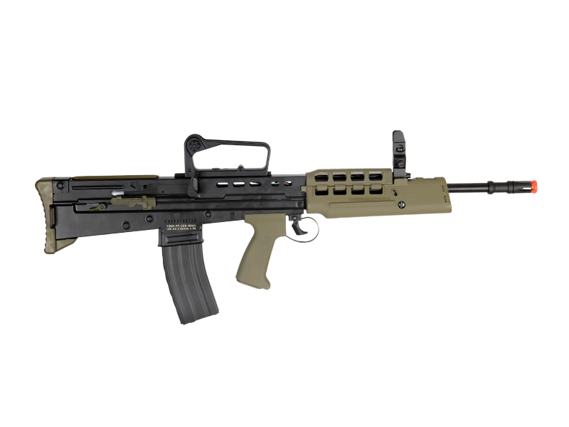 ICS-85 L85 A2 FULL METAL AEG (COLOR: OD GREEN & BLACK) [ICS-85 ...