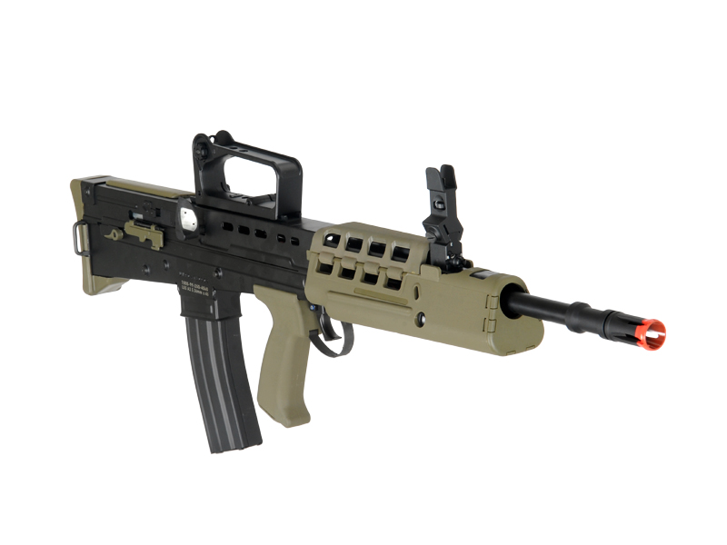 ICS-85 L85 A2 FULL METAL AEG (COLOR: OD GREEN & BLACK) [ICS-85 ...