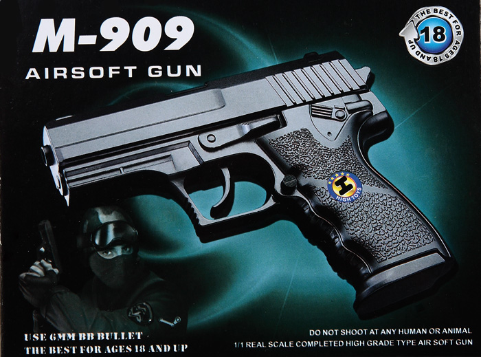 UKARMS M909 Spring Pistol [M909] : Airsoft Wholesaler - Ukarms Airsoft ...