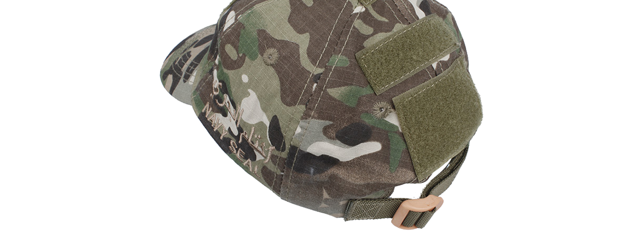 T0051-M COMBAT VELCRO CAP (CAMO) [T0051-M] : Airsoft Wholesaler ...