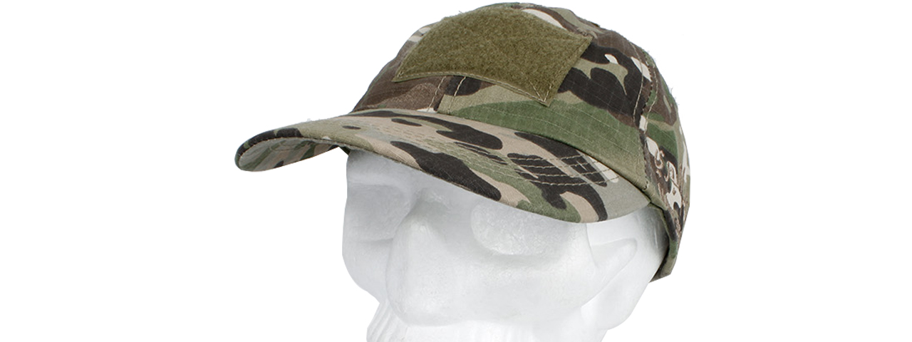 T0051-M COMBAT VELCRO CAP (CAMO) [T0051-M] : Airsoft Wholesaler ...