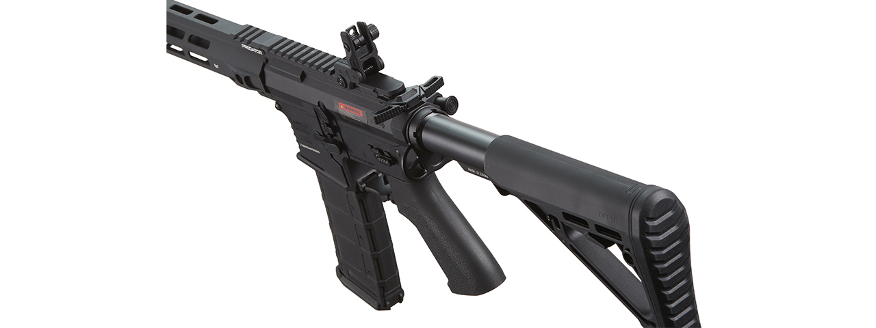 Lancer Tactical Gen 4 Predator 10 SBR AEG w/ Aster II Bluetooth ETU ...